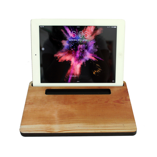 Porta Tablet Personalizado em Madeira